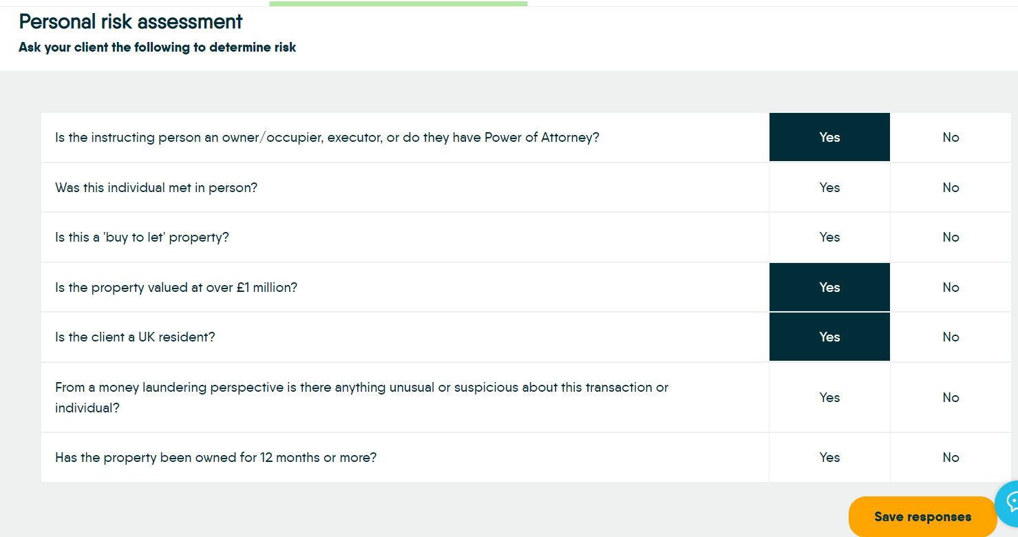 Client risk assessment – iamproperty